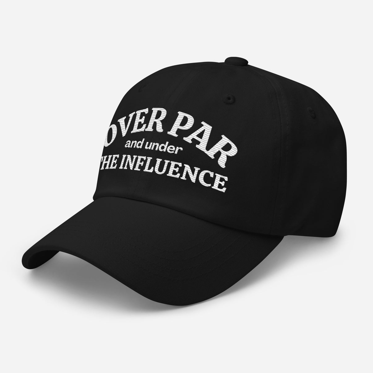 Over Par And Under The Influence Baseball Cap – Terrible At Golf